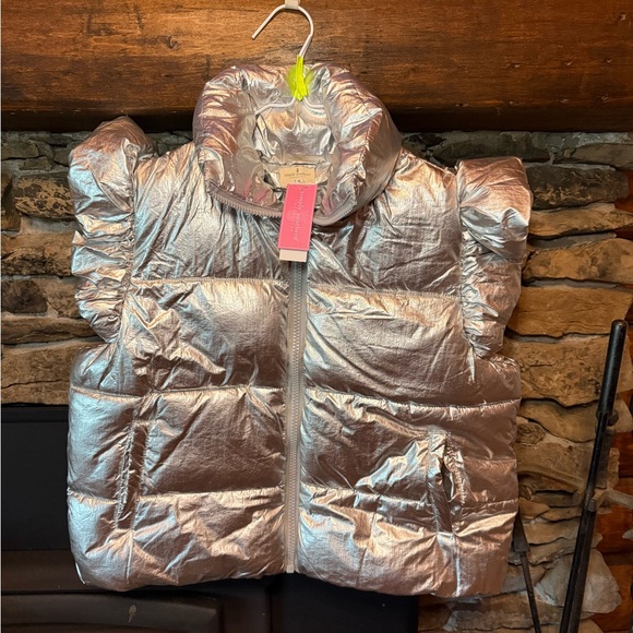Simply Southern | Jackets & Coats | Nwt Silver Puffer Jacket | Poshmark
